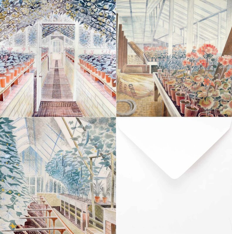 The Eric Ravilious Greenhouse Collection. - Eric Ravilious Art