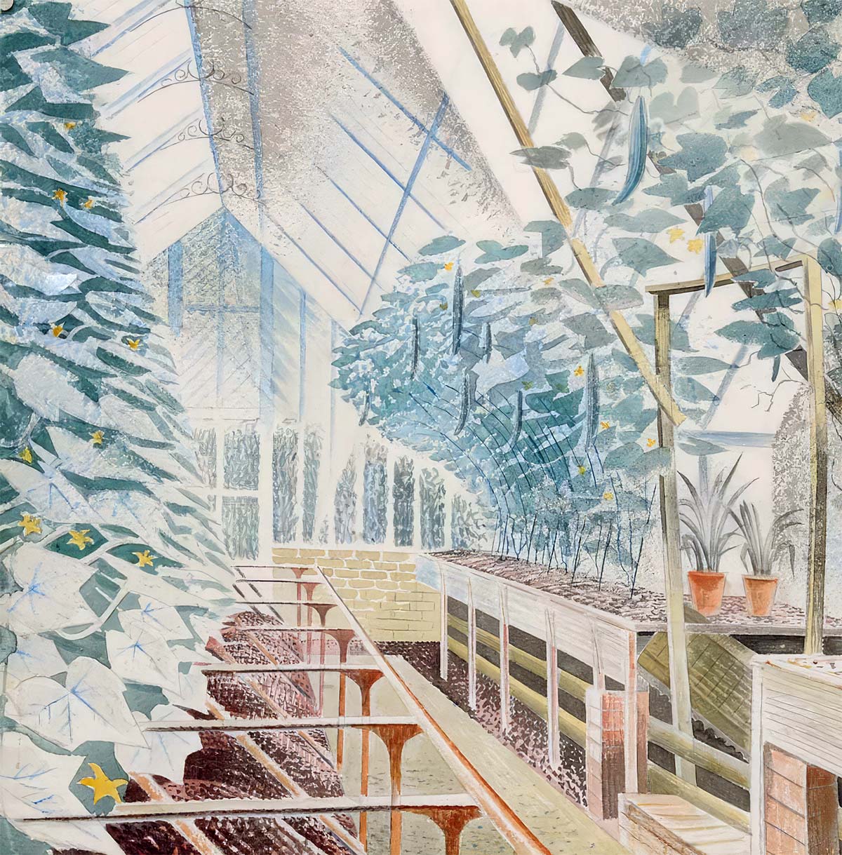The Eric Ravilious Greenhouse Collection. - Eric Ravilious Art