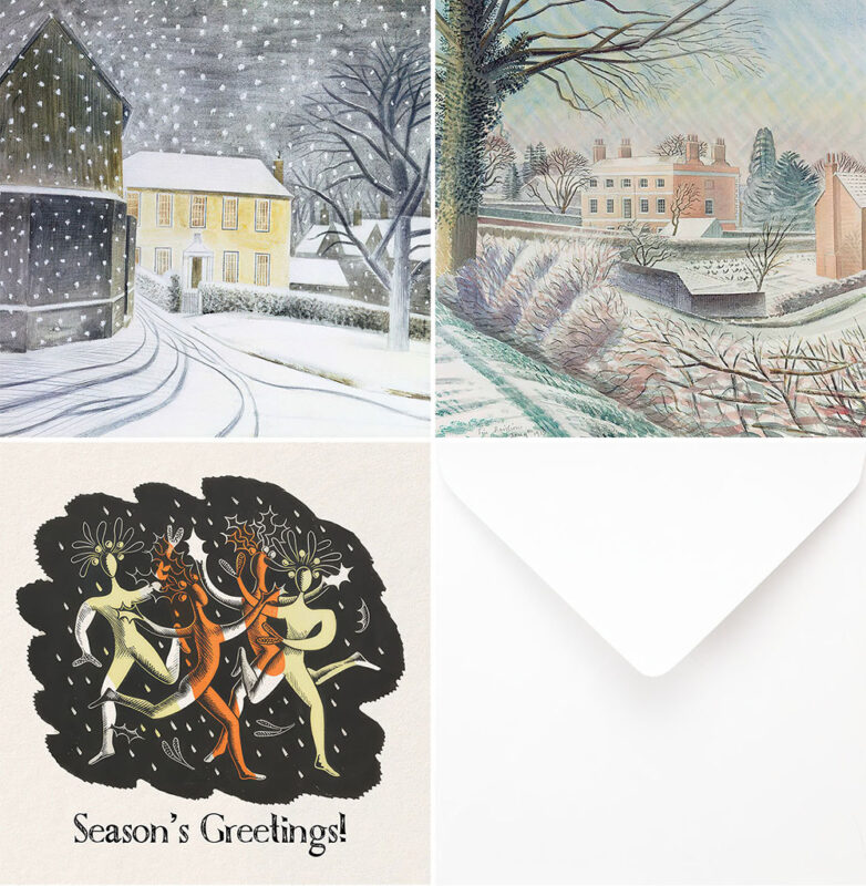 The Eric Ravilious Christmas Card Collection No. 1 (6 Card Pack ...