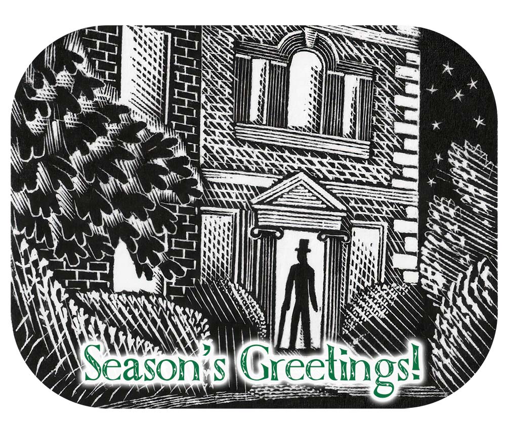 The Eric Ravilious Christmas Cards: Wood Engraving Collection (6 cards ...